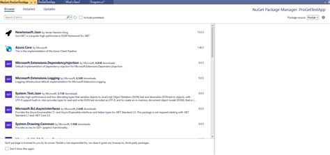 Howto Create And Upload Nuget Packages To A Private Repository In Proget Inedo Documentation