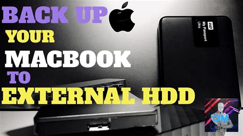How To Backup MacBook Pro To A Hard Drive YouTube