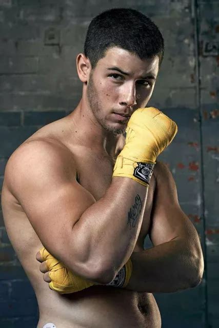 Celebrity Photos Posters Nick Jonas Hot Shirtless Boxing Photo Cl2293