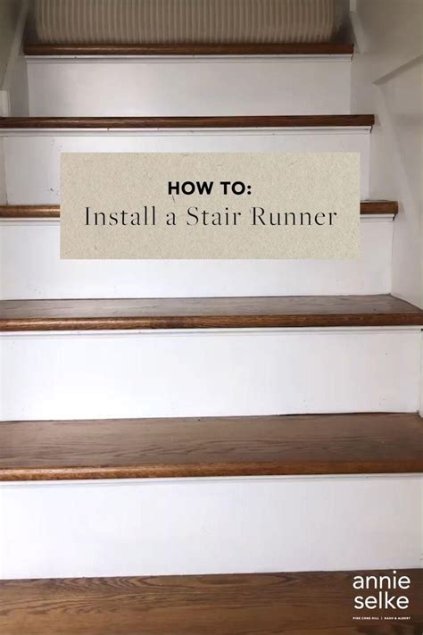 How To Install A Stair Runner Video Diy Stairs Stairs Renovation