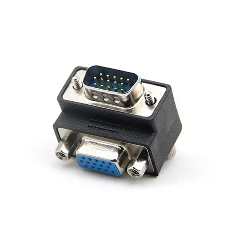 Buy Up And Down Angled 90 Degree Vga Svga Male To Vga