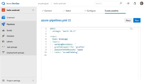 Building Android Apps On Azure Pipelines ·