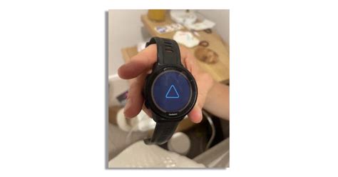 Garmin Watch Issues Blue Triangle Blocking And Possible Solutions