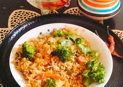 Broccoli Fried Rice 😋😋 Recipe By Jyoti Prakash Assudani Cookpad