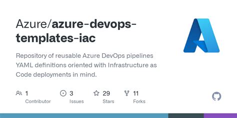 Github Azure Azure Devops Templates Iac Repository Of Reusable Azure Devops Pipelines Yaml