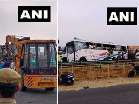 Ksrtc Bus Accident 19 Killed As Bus Collides With Truck In Coimbatore