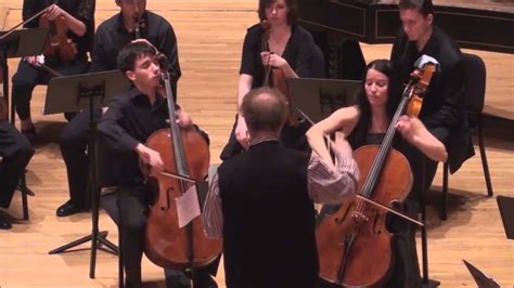 Vivaldi Concerto For Two Cellos Rv 531 Ii Movement Youtube