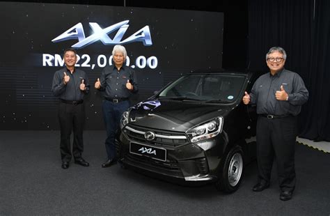 Perodua Launches Affordable Axia E Model The Star