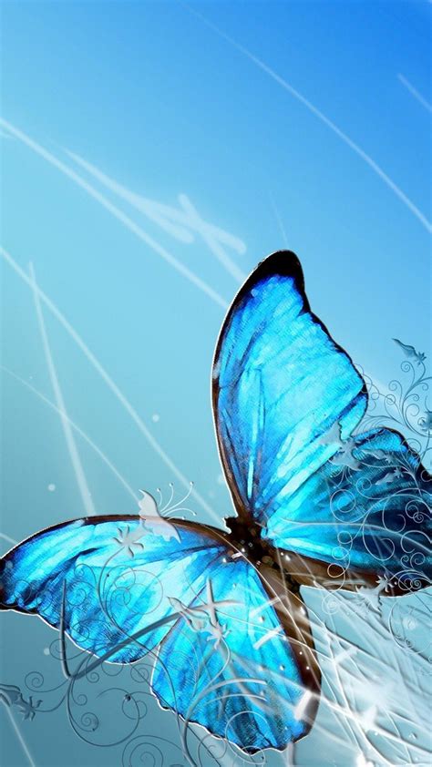 Beautiful Butterfly Iphone Wallpapers Top Free Beautiful Butterfly