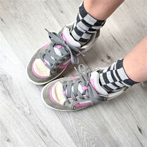 Vans Shoes Vans Y2k Mannaz Mesh Gray Puffy Tongue Vintage Skateboard Sneakers Wms 85 Poshmark