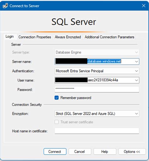 i failing to set the microsoft entra admin for my azure sql server