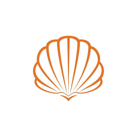 Premium Vector Shell Logo Vector Image