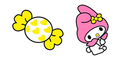 Hello Kitty My Melody And Candy Cursor Sweezy Custom Cursors