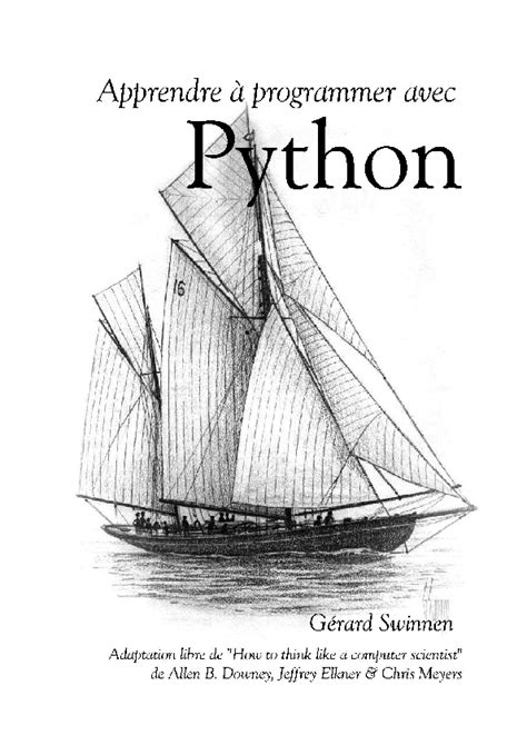 apprendre programmer avec python 3 inforef