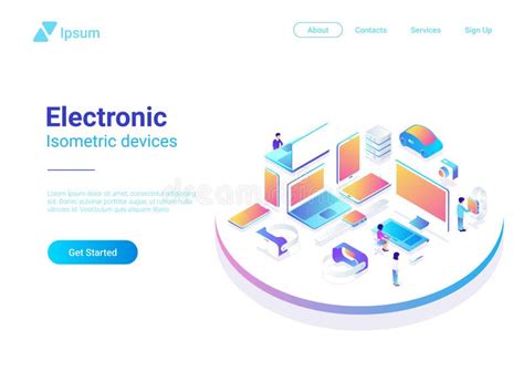 Isometric Flat Data Cloud Storage Network Vector H Stock Vector Illustration Of Background