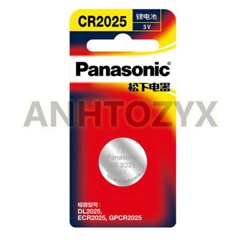 Panasonic CR ECR Lithium Coin Cell Button Battery V Shopee Philippines