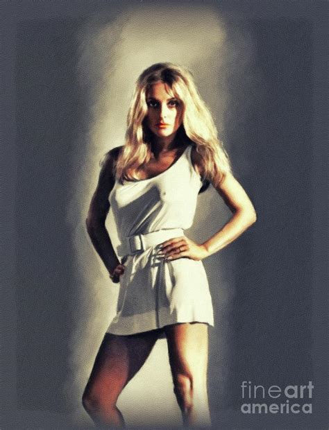 Sharon Tate Hollywood Legend Painting By Esoterica Art Agency Pixels