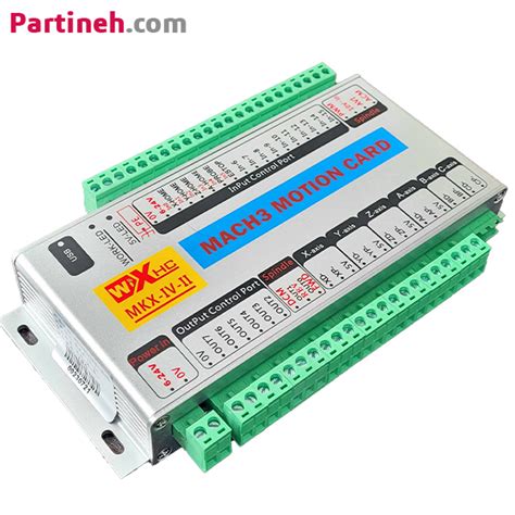 کنترلر Cnc چهار محور سازگار با Mach3 دارای ارتباط Usb مدل Mk4 Usb