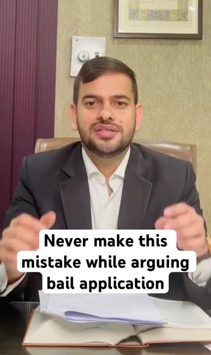 Bail Application Mistake By Pawan Reley Pawan Reley Posted On The