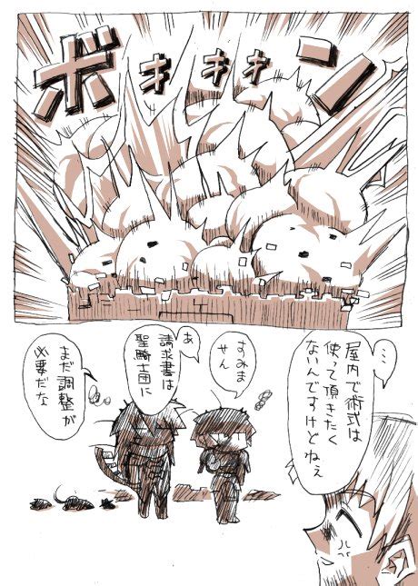 世界樹1】カレハショタパラとクトツ黒ケミは行く先々で大体どちらかが建物を壊す。こっちは2008年の作品 」風水の漫画