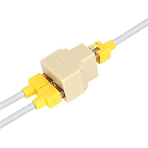 이지넷유비쿼터스 Nextu 커오프 Rj45 Y형 Utp 랜 커플러 1658rj Y연장 젠더소형 젠더메인단자rj45확장단자