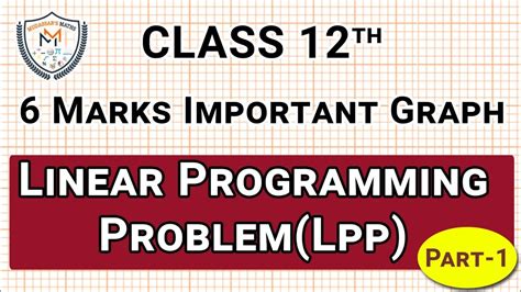 12th standard lpp 6 marks important graph by mudassar sir part 1