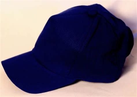 Navy Blue Cotton Cap For Casual Wear Size Medium At Rs 170 Piece In