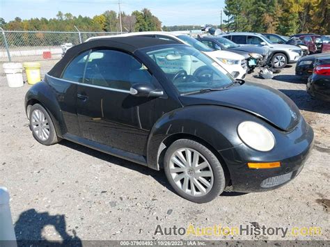 3vwrf31y08m409861 Volkswagen New Beetle Convertible Se View History
