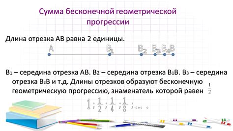 1Сумма бесконечной геометрической прогрессии Область знаний