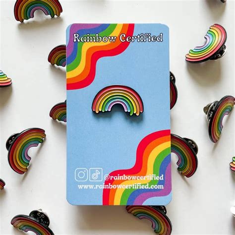 Rainbow Lgbtqia Pride Enamel Pin