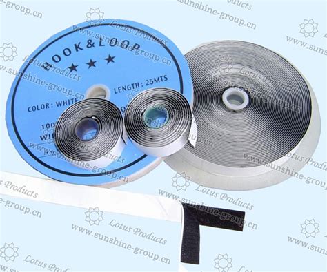 High Quality Adhesive Nylon Mix Polyester Hook And Loop Fastener Hook Loop Ningbo Sunshine