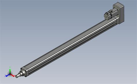 伺服电动缸e63 1050 Pj M400w A S3 解密 Step 模型图纸下载 懒石网