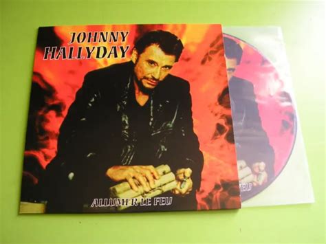 JOHNNY HALLYDAY Maxi Tours Picture Allumer Le Feu EUR PicClick FR