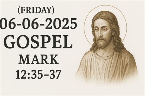 អត្ថបទព្រះគម្ពីរ ថ្ងៃសុក្រ ទី០៦ ខែមិថុនា ឆ្នាំ២០២៥ ព្រះសហគមន៍កាតូលិកនៅកម្ពុជា