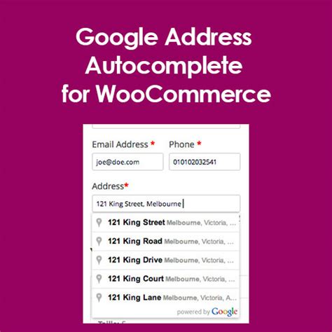 DOWNLOAD Google Address Autocomplete For WooCommerce 2 3 4 ThemePlugin Org