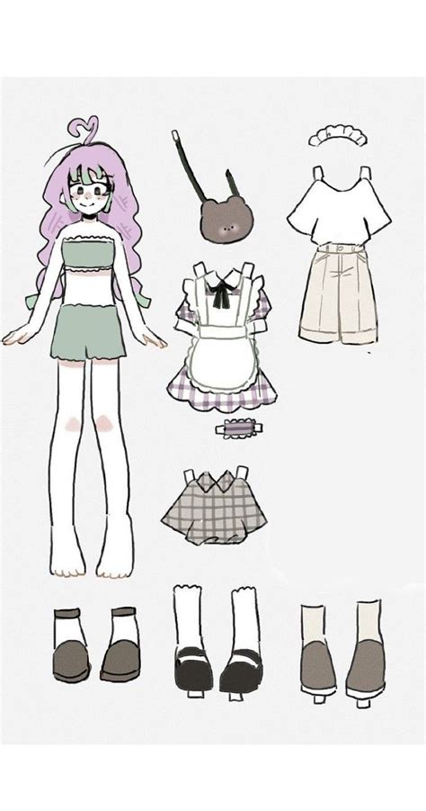 Mitsuri♡ Diy Stationery Paper Doll
