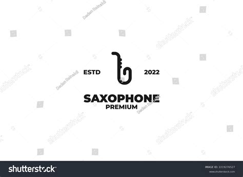 Saxophone Icon Logo Design Vector Illustration Stock Vector Royalty