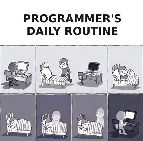 💻 Andrew Baisden On Linkedin A Day In The Life Of A Programmer 😂