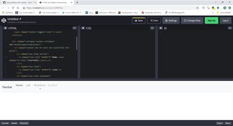 Nav Justified With Navbar Missing Info In Documentation Issue Twbs Bootstrap GitHub