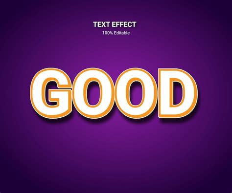 Premium Vector Editable Text Effect Design Template