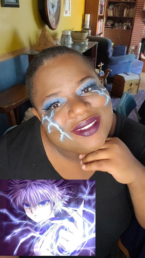 Happy Birthday Killua Makeup Inspired Look R Hunterxhunter