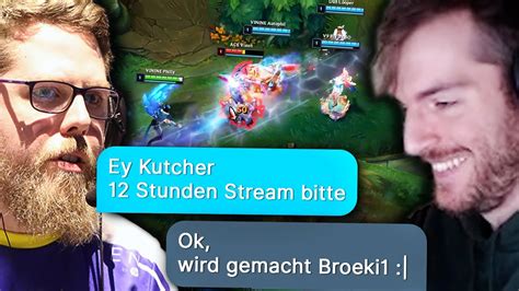 BROEKI S FORDERUNG An KUTCHER ViNINE Scrims YouTube