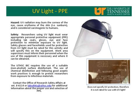 Uv Light Ppe Pdf