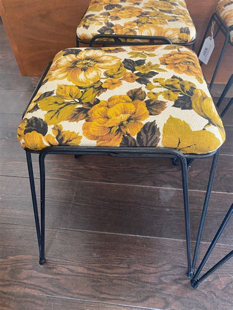 Set Of 4 Vintage Stacking Stools Cook Street Vintage