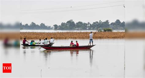 Flood Situation In Assam Worsens 2 More Die Over 46 Lakh People