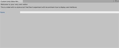 Unity Tutorials How To Create Custom Editor Window Weeklyhow
