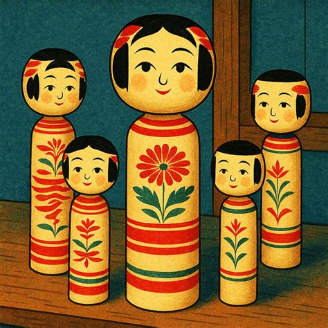 Kokeshi Dolls Japans Handcrafted Folk Art Treasures From Tohoku