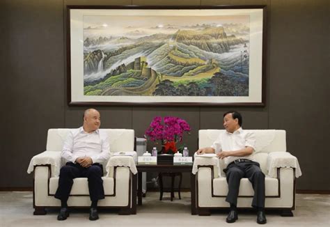 邓亦武董事长迟京涛总经理会见中国安能集团周国平董事长一行 澎湃号政务 澎湃新闻 The Paper