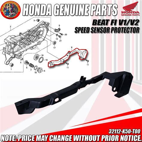 BEAT Fi V1 V2 SPEED SENSOR PROTECTOR HPI GENUINE 32112 K50 T00