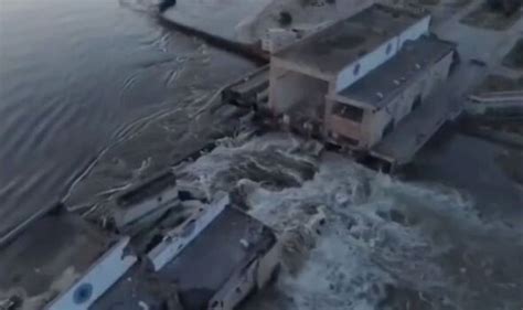 Urgent Evacuation Begins Of Thousands Of People After Ukraine Dam